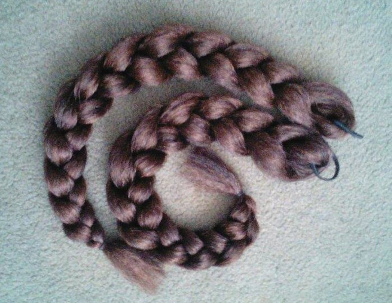 Princess Leia Braids - Star Wars Cosplay Extra Thick Pair of Clip on ...