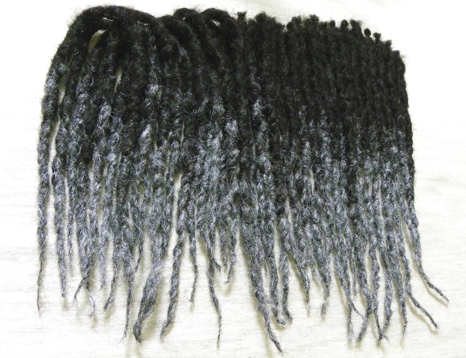Synthetic Dreadlock Extensions Full Set 80 Ends Long Ombre - Etsy