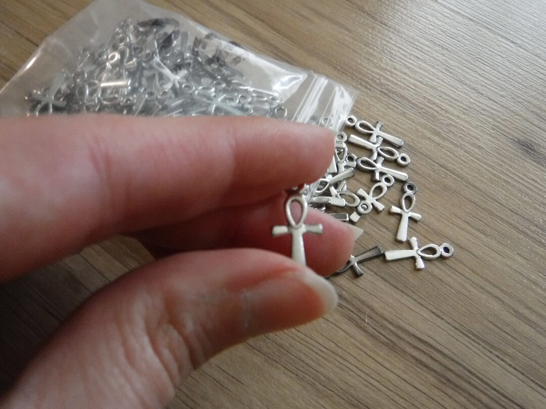 10 Ankh Charms for Jewelry Making - Etsy