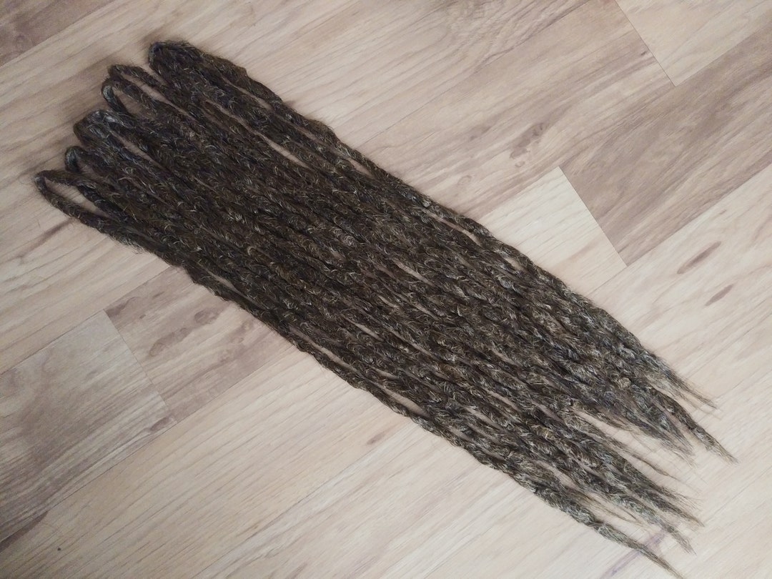 Synthetic Dreadlocks - Black Walnut 8 DE Bundle - Natural Crochet ...