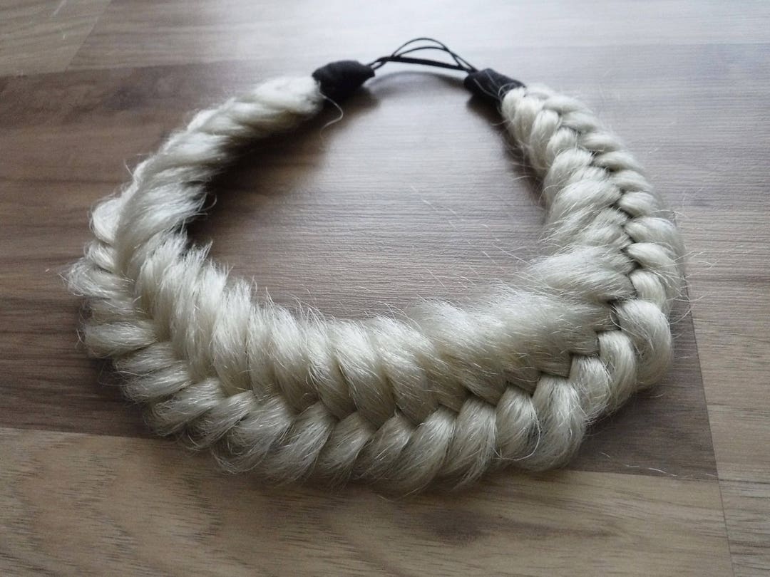 Fishtail Braid Headband - Choose Your Color! - Synthetic Stretch Band ...