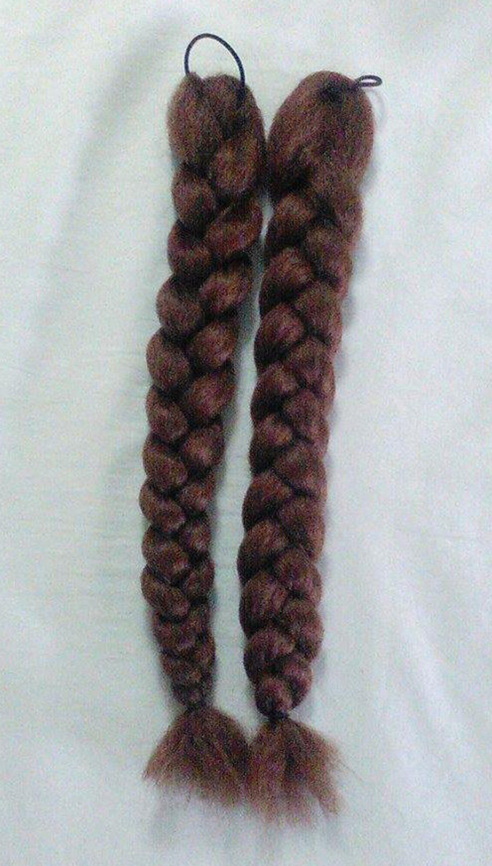 Princess Leia Braids - Star Wars Cosplay Extra Thick Pair of Clip on ...