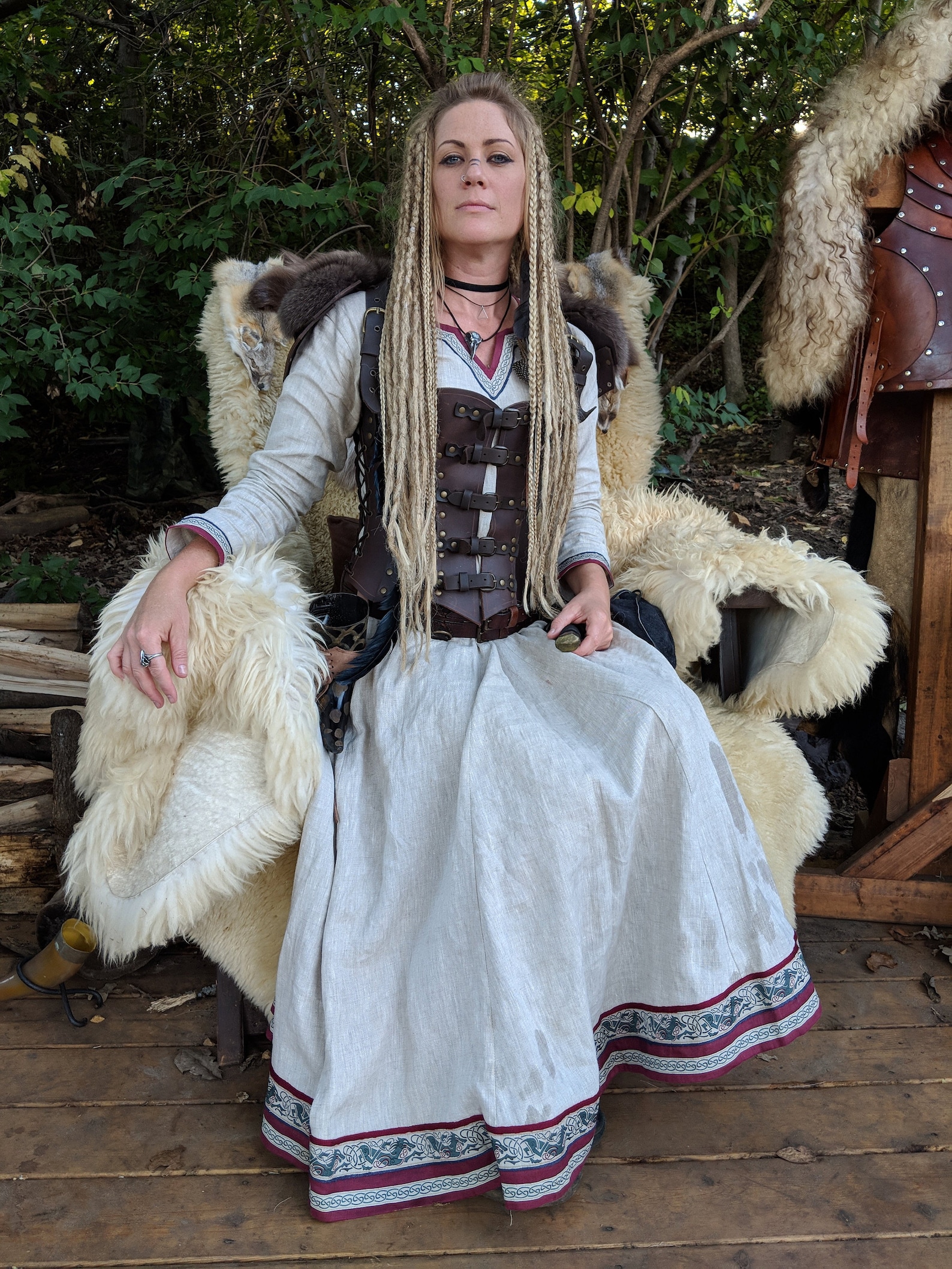 Synthetic Dreadlocks - Viking Braid/dread Combo Half Set 20 DE Sharpie ...