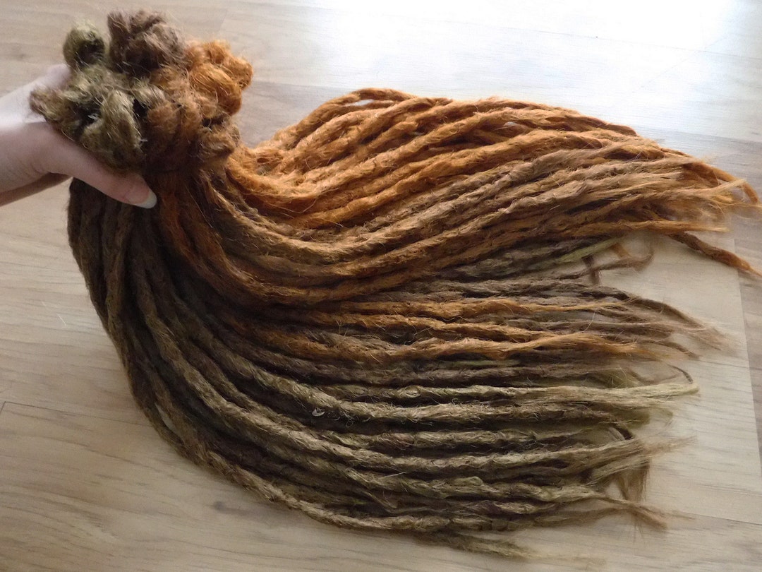 Synthetic Dreadlocks - Full Set (40 DE) Crocheted Sharpie Gauge Long 18 ...