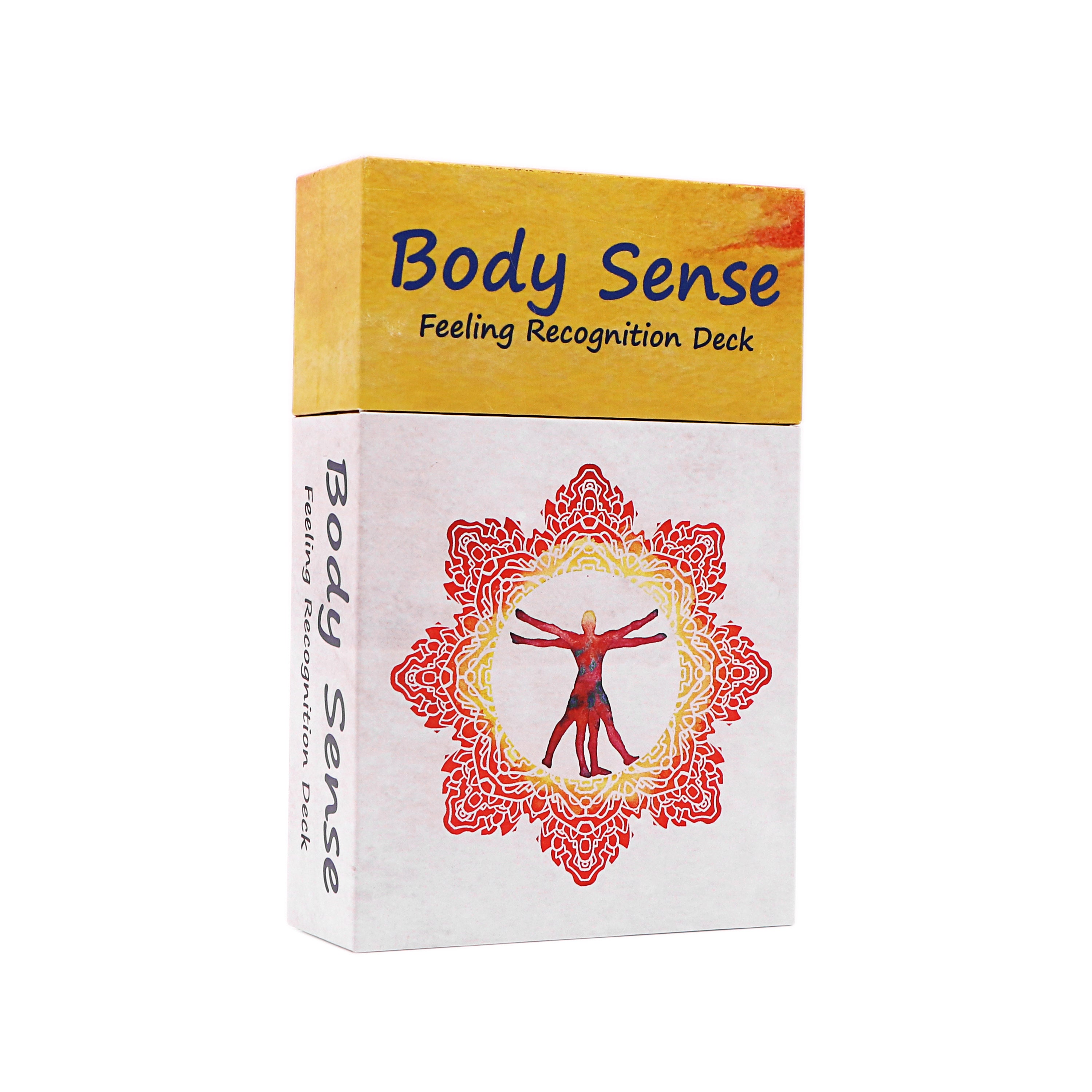 Body Sense Feeling Deck - Emotional Intelligence Study Deck - Hand ...
