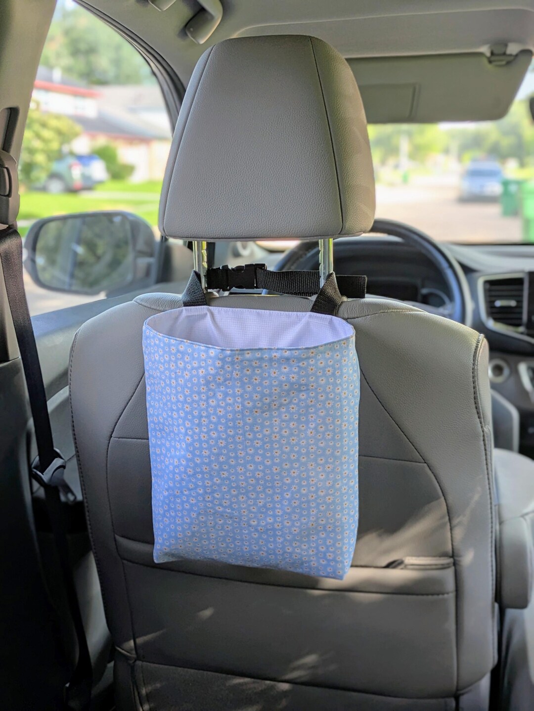 Reusable Car Trash Bag- Mini Daisy - Etsy