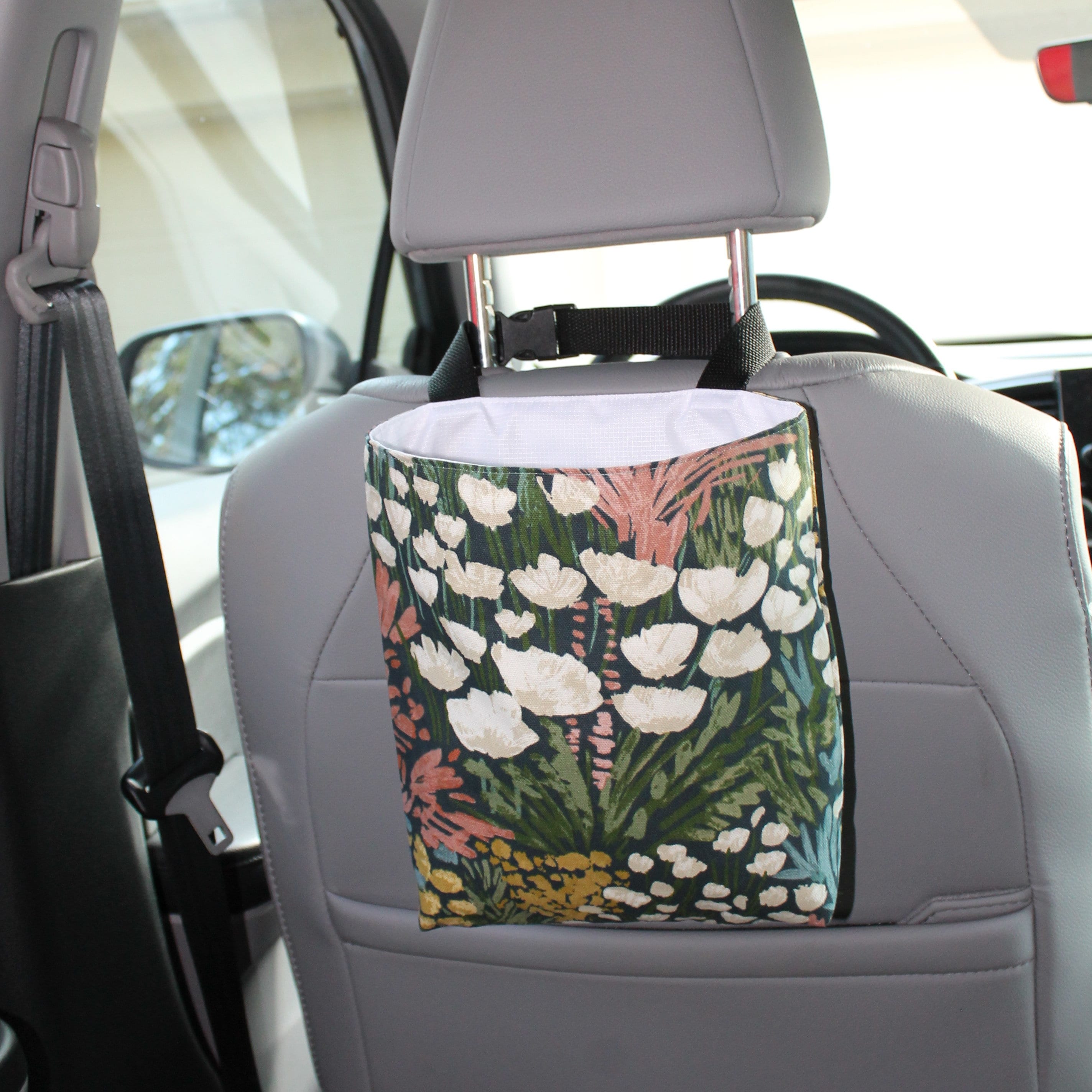 Reusable Car Trash Bag- Wild Flowers - Etsy