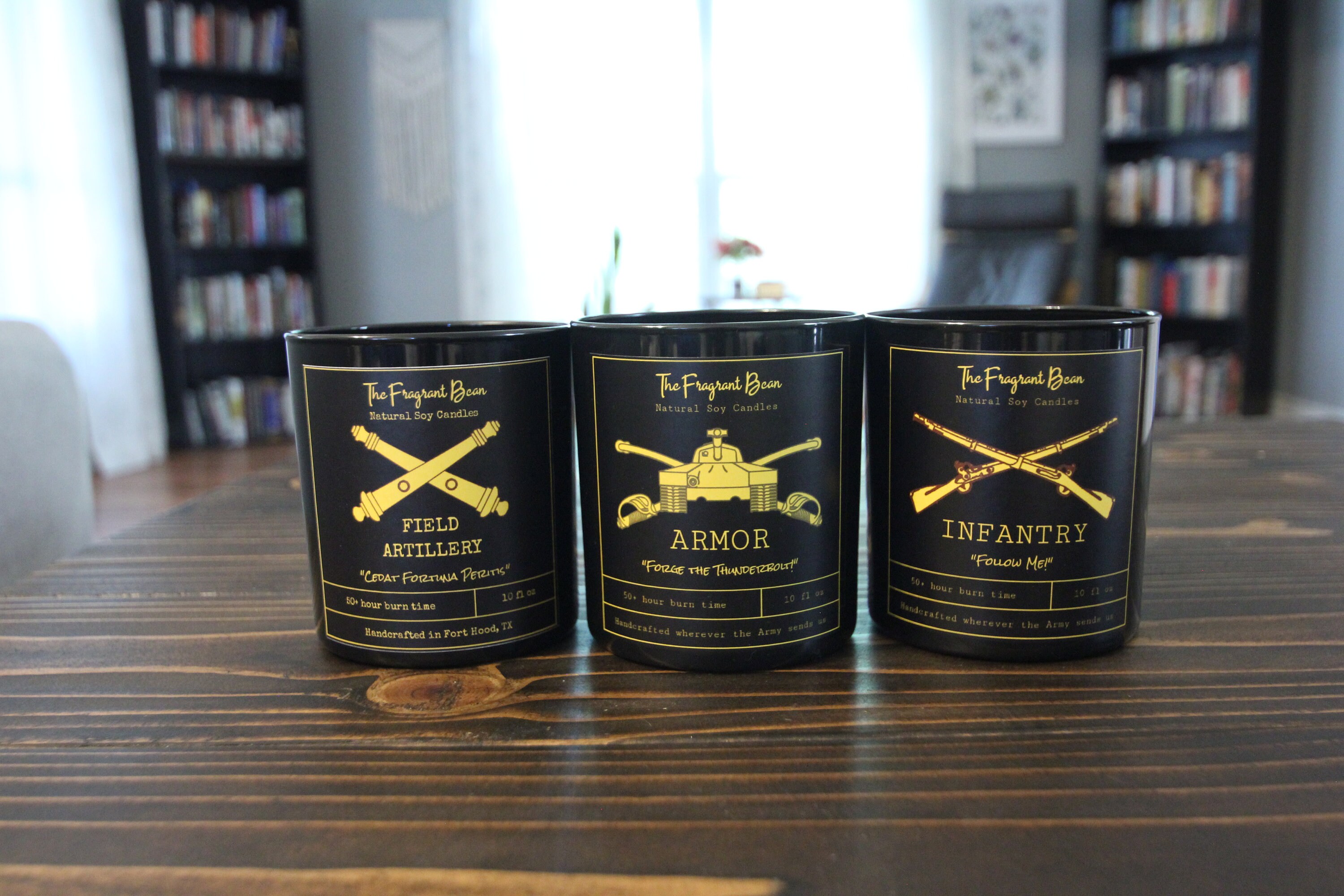 Aviation Army Candles Branch Insignia Gift Graduation Change of Command ...