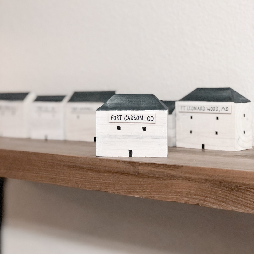 Memory Village Option 5 Rustic Wooden House Duty Station - Etsy