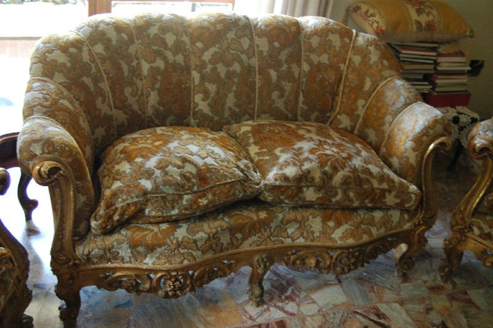 Italian Rococo Sofa and Chairs - Etsy