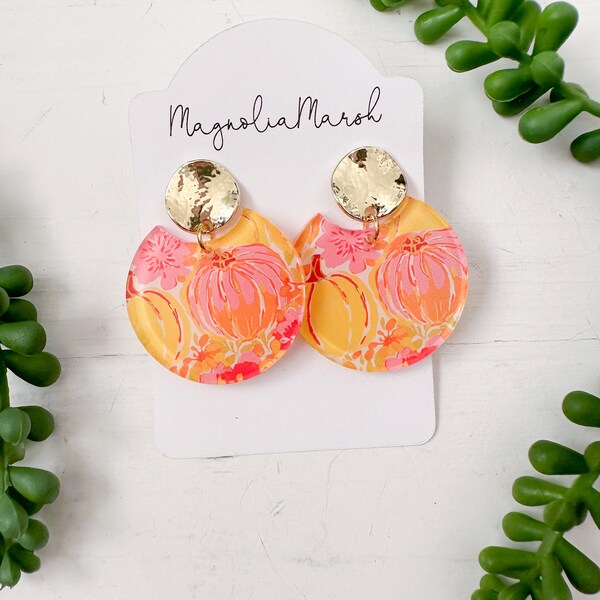 Preppy Earrings - Etsy