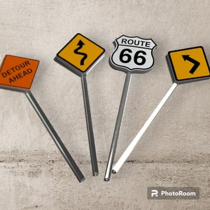 Traffic Signs Cake Topper/customizable - Etsy