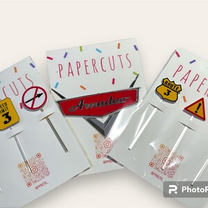 Traffic Signs Cake Topper/customizable - Etsy