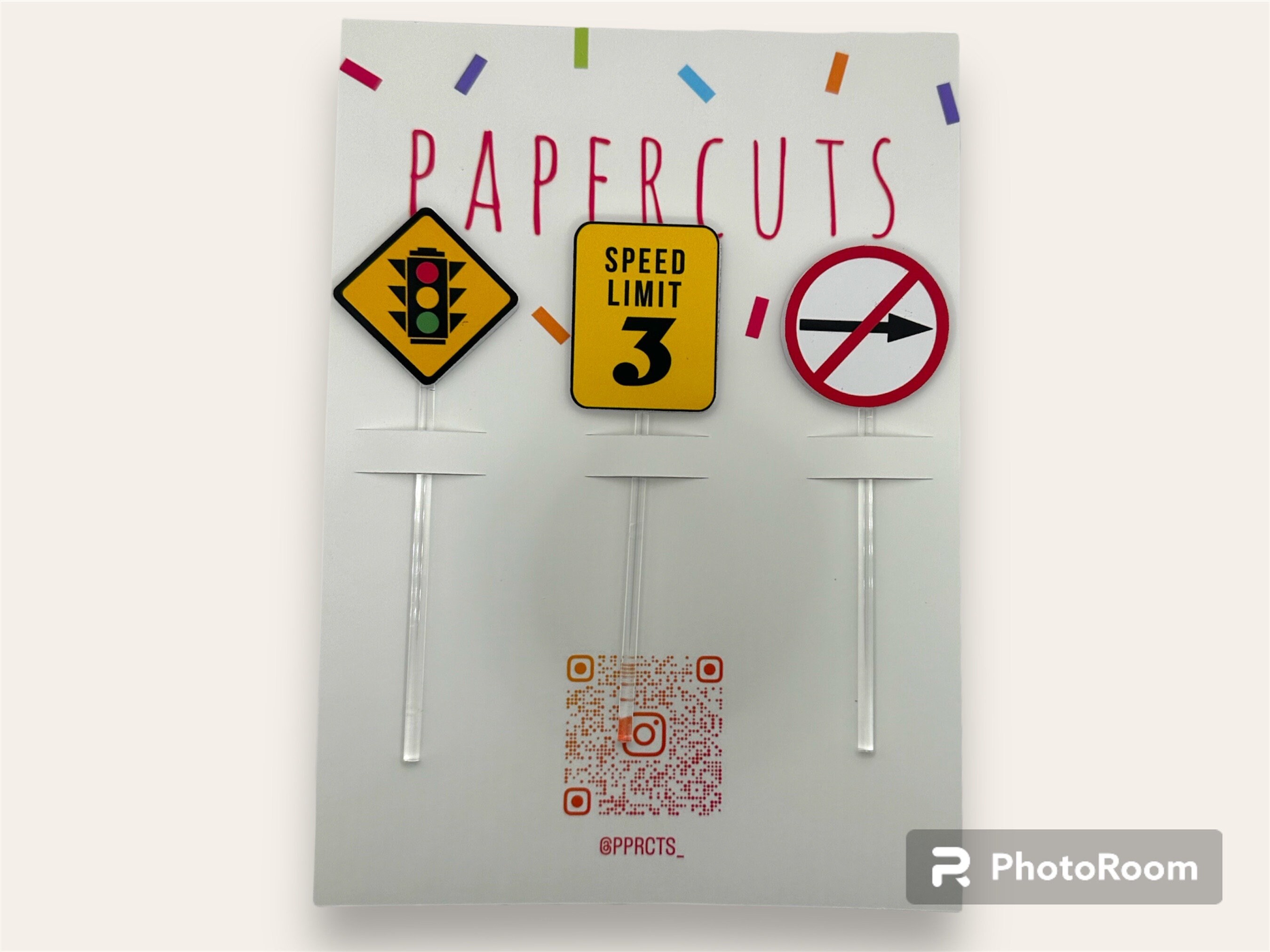 Traffic Signs Cake Topper/customizable - Etsy