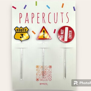 Traffic Signs Cake Topper/customizable - Etsy