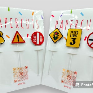Traffic Signs Cake Topper/customizable - Etsy