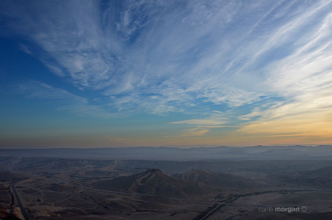 Israel Landscape Photography, Sunrise Photo, Negev Desert Sunrise ...