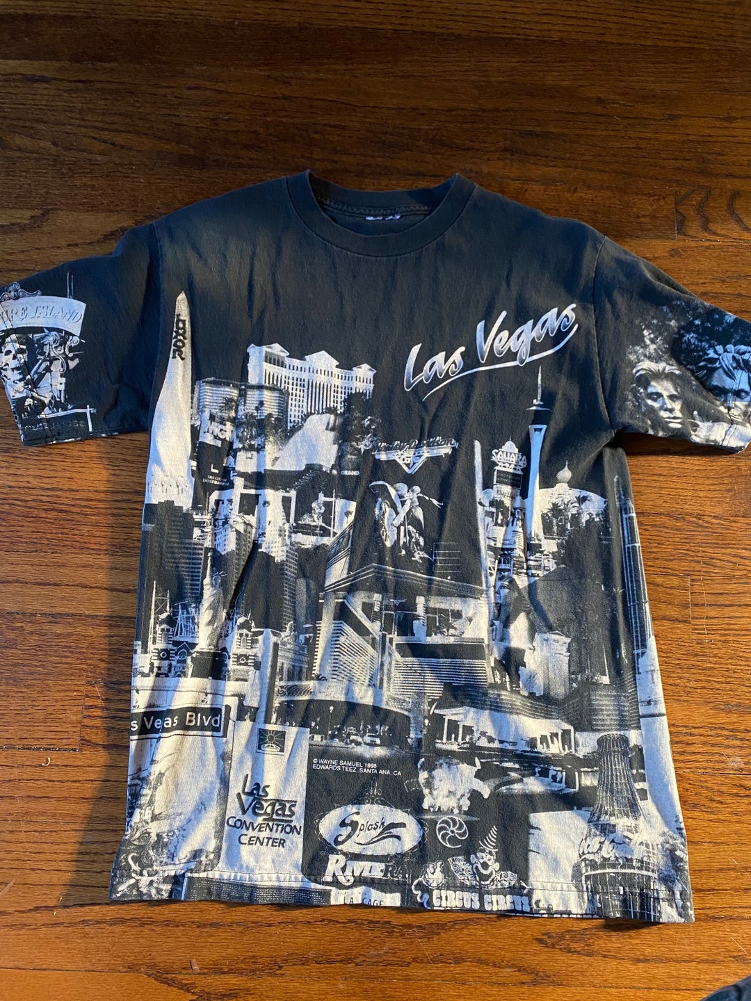 Radical Vintage Wayne Samuel Las Vegas All Over Print Dated 1998 ...