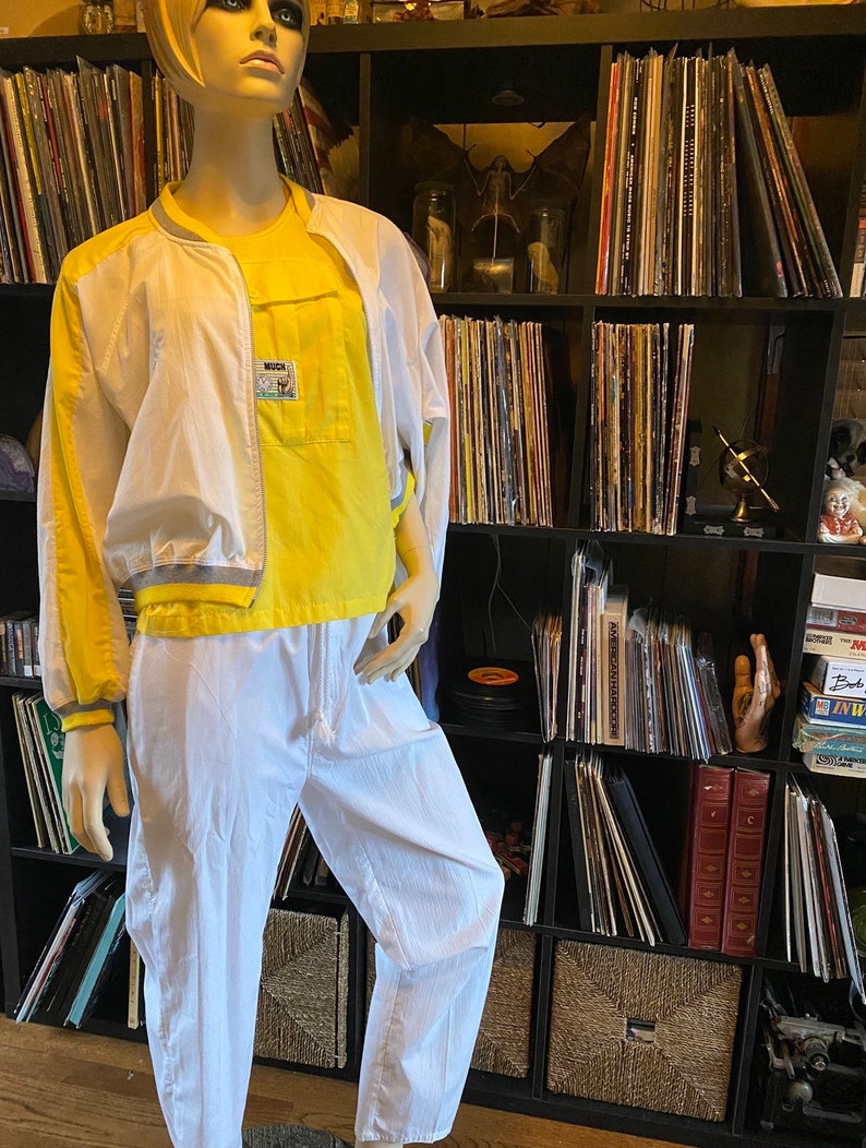 SALE Amazing Vintage Funky Unique 90’s Track Suit 3 Piece Size - Free ...