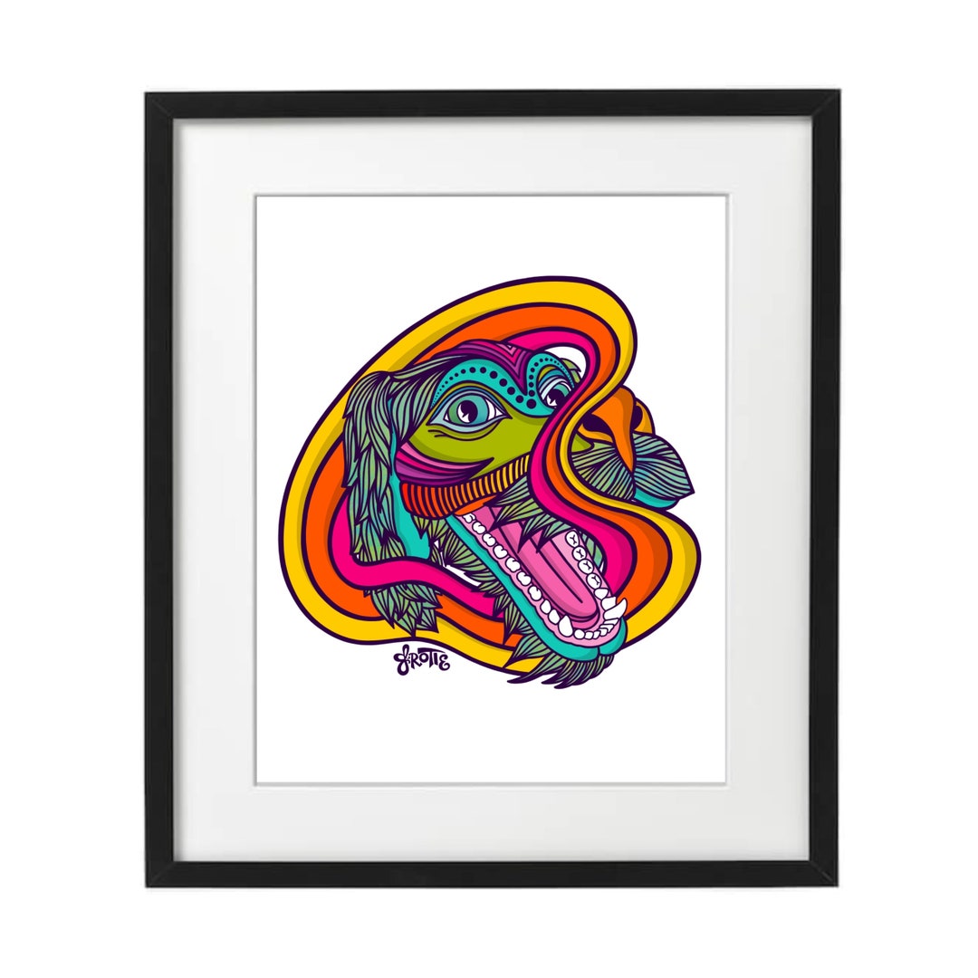Falkor Print - Etsy