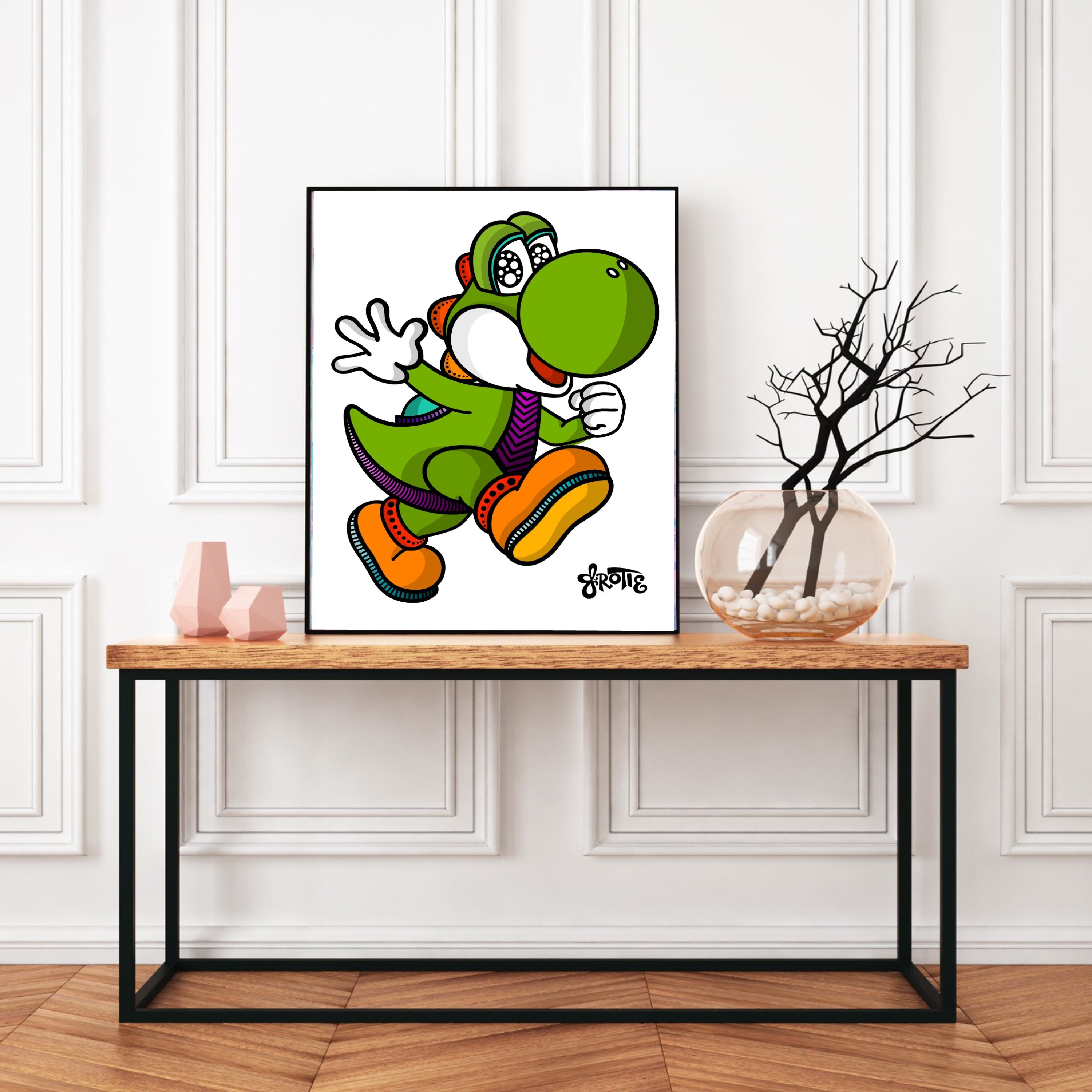 Yoshi Print - Etsy