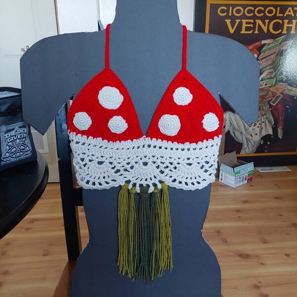 Crochet Top Bra - Etsy