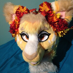 FLOWER CROWN Custom Made for Your Fursuit - Etsy