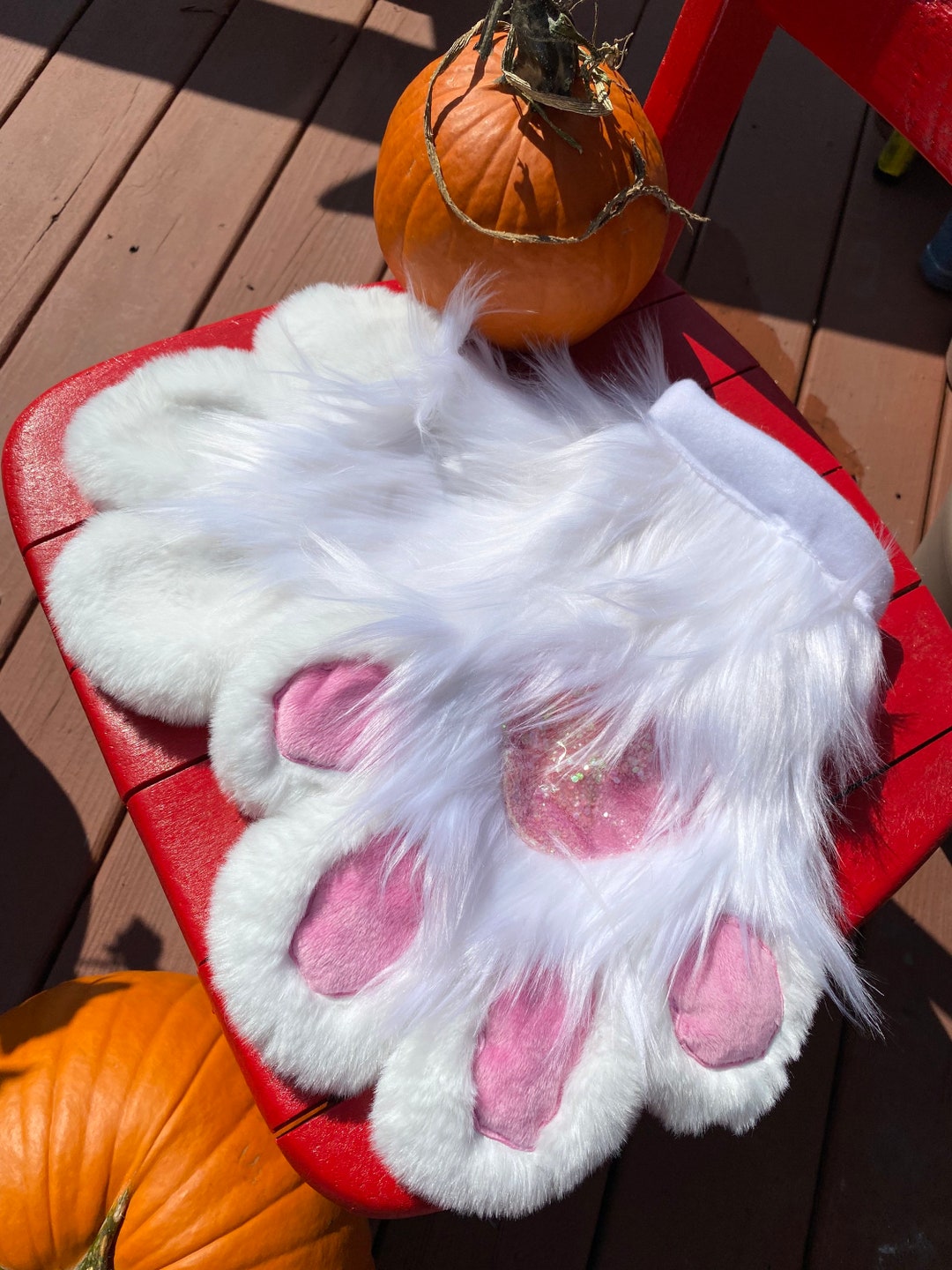 GLITTER BOMB Shaker Fursuit Costume Handpaws - Etsy