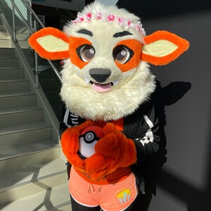 Custom Made Fursuit Ruff Neck Fluff Ring Pillow Mane - Etsy