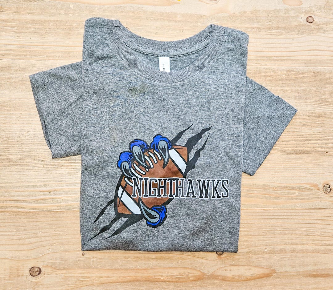 Kid's Nighthawk Claw Football Shirt or Sweatshirt - Etsy