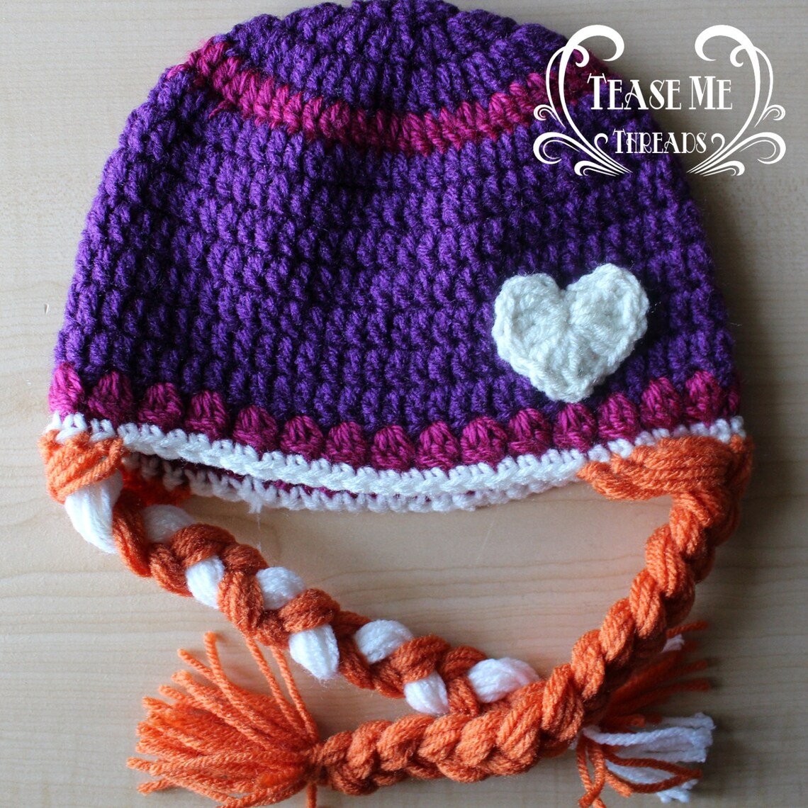 Frozen Anna Crochet Hat_ Disney Princess Anna Beanie - Etsy