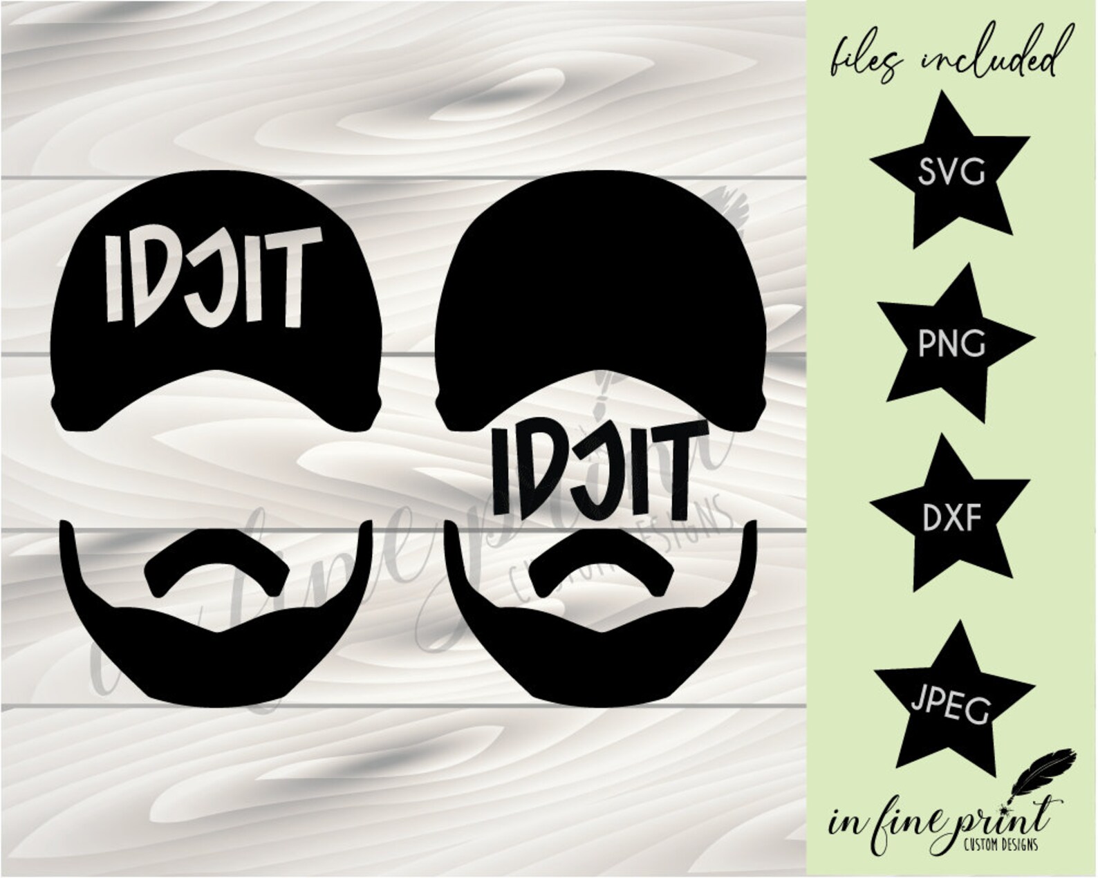 Idjit Quote // Bobby Singer Supernatural PNG SVG Digital - Etsy