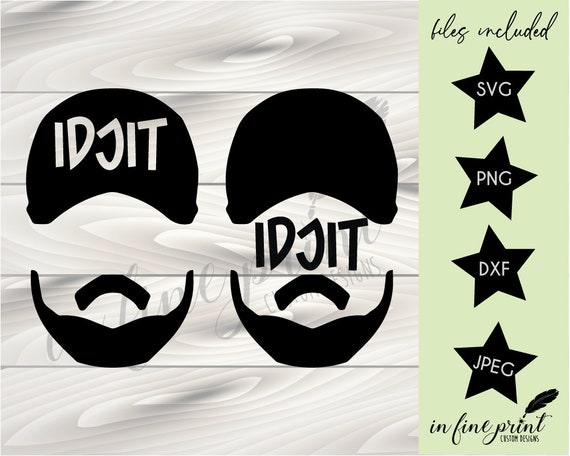 Idjit Quote // Bobby Singer Supernatural PNG SVG Digital | Etsy