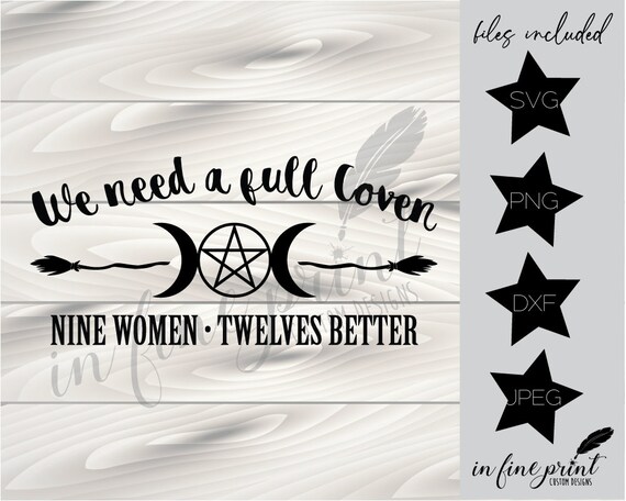 We Need A Full Coven // Practical Magic Quote // Movie Quote - Etsy