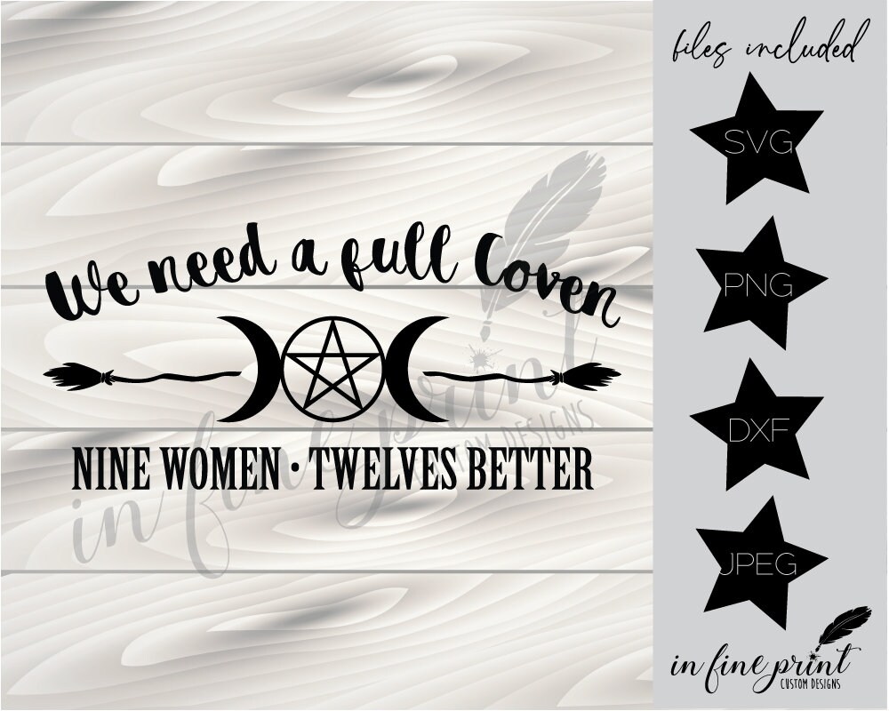 We Need A Full Coven // Practical Magic Quote // Movie Quote - Etsy
