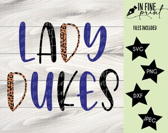 Lady Dukes Svg - Etsy