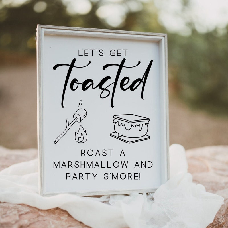 Get Toasted Sign - Etsy