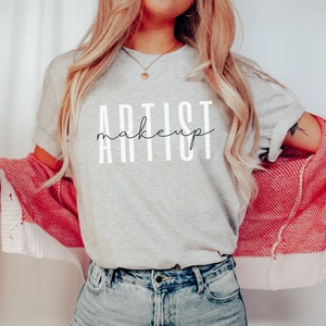 Makeup Artist Shirt, Gift for Makeup Artist, Permanent Makeup Tee ...
