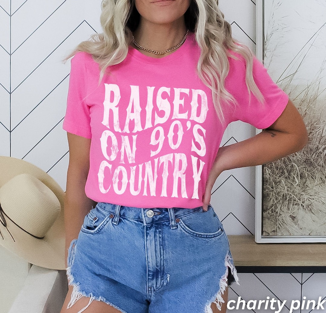 Raised on 90s Country Shirt, Vintage 90s Country Tee, Western Tshirt ...