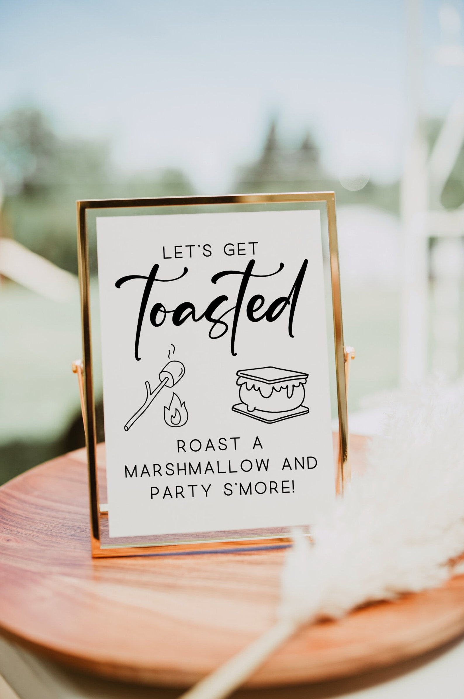 Smores Sign Smores Bar Printable Sign S'mores Station - Etsy