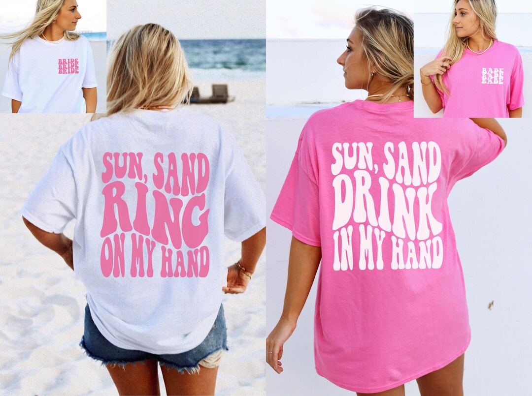 Beach Bachelorette Shirts, Destination Wedding Shirts, Lake ...