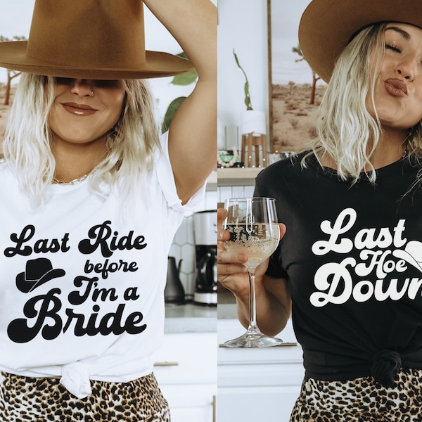 Last Ride Bachelorette Party Shirts - Etsy