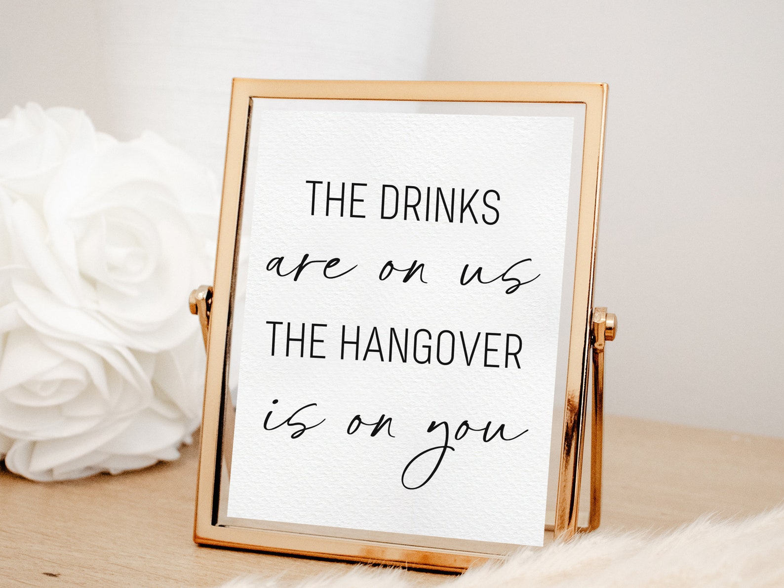 Funny Wedding Sign Open Bar Wedding Sign Wedding Printable - Etsy