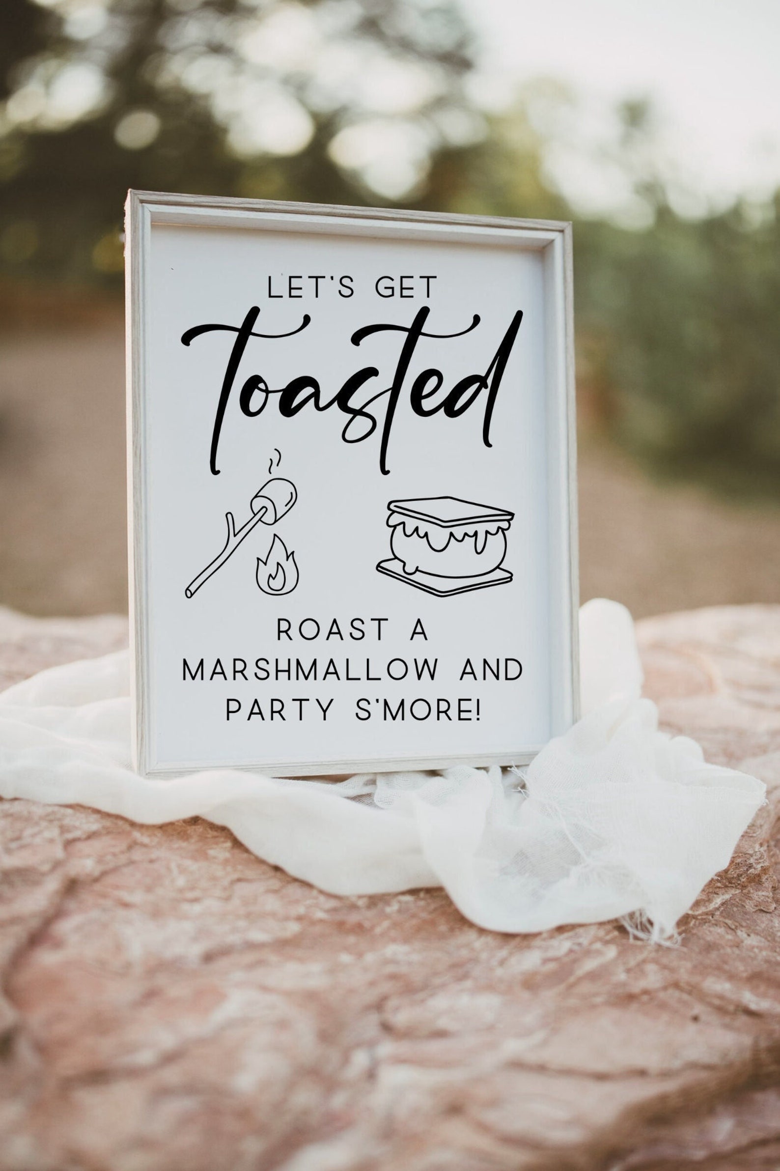 Smores Sign Smores Bar Printable Sign S'mores Station - Etsy