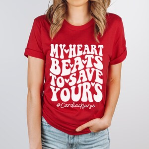 Valentines Cardiology Shirt, CICU Cardiac Intensive Care, My Heart ...