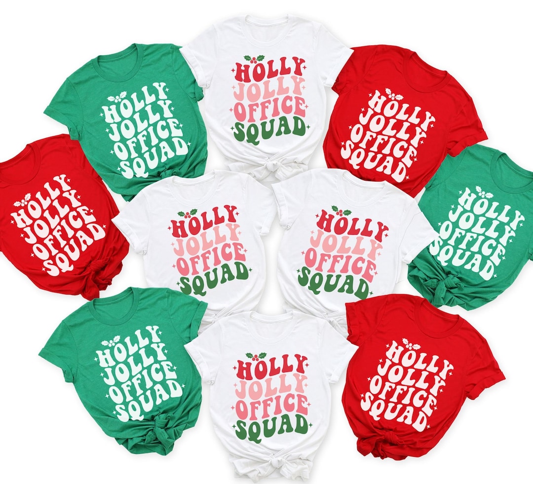 Work Party Christmas Shirts, Office Party Shirts, Matching Adult ...