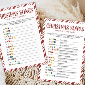 Christmas Emoji Game, Christmas Songs Emoji Pictionary, Christmas ...