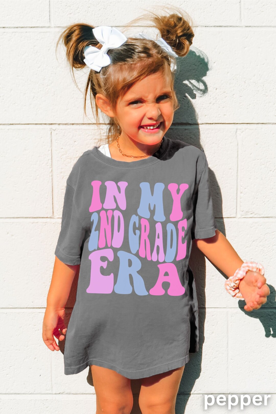 In My Second Grade Era, First Day of School Shirt, Retro 2nd Grader ...
