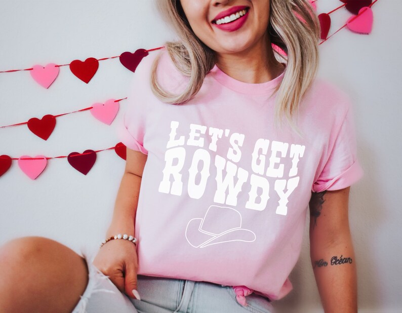 Nashville Bachelorette Shirts Pink Rodeo Bachelorette Lets - Etsy