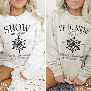 Winter Bachelorette Party, Snow in Love, Custom Bachelorette ...